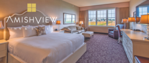Exquisite Amishview inn & suites at Plain & Fancy Farm